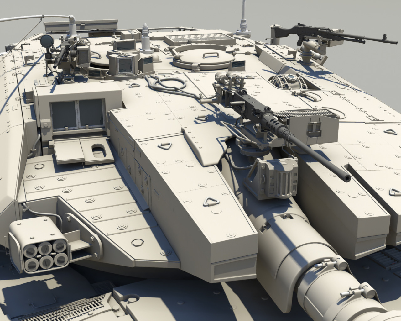 ArtStation - IDF MBT Merkava Mk. IIID