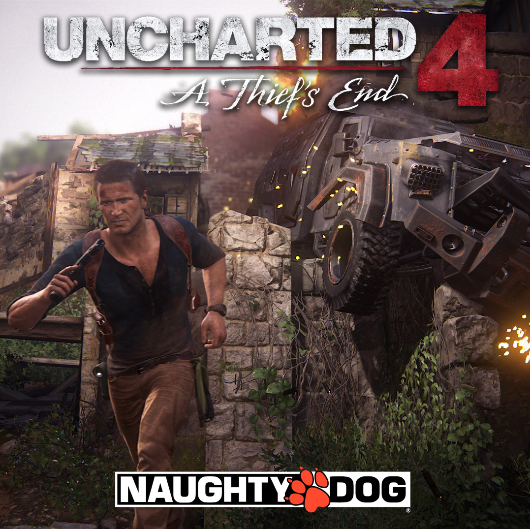 Uncharted 4 Ps4 Cover