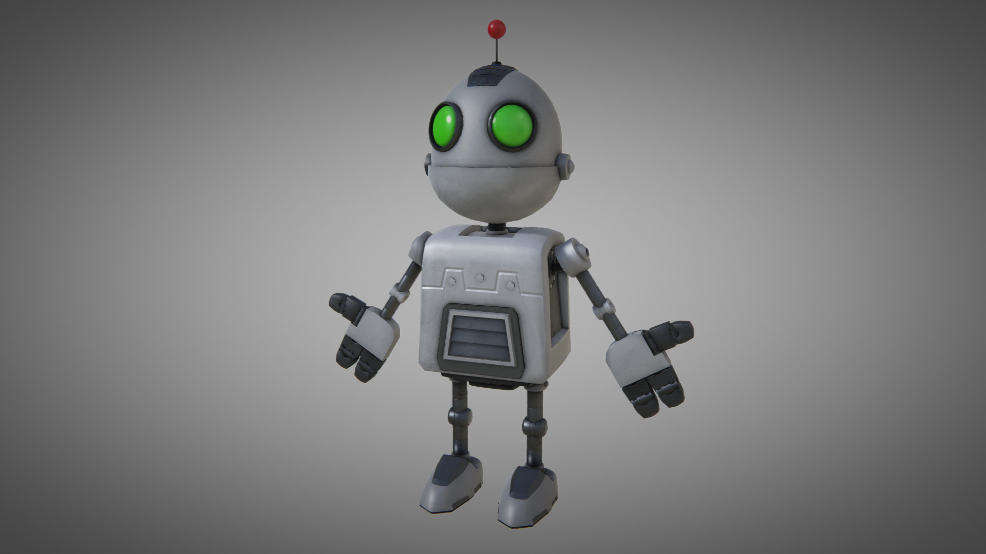 ArtStation - Ratchet & Clank Fan Art - Clank