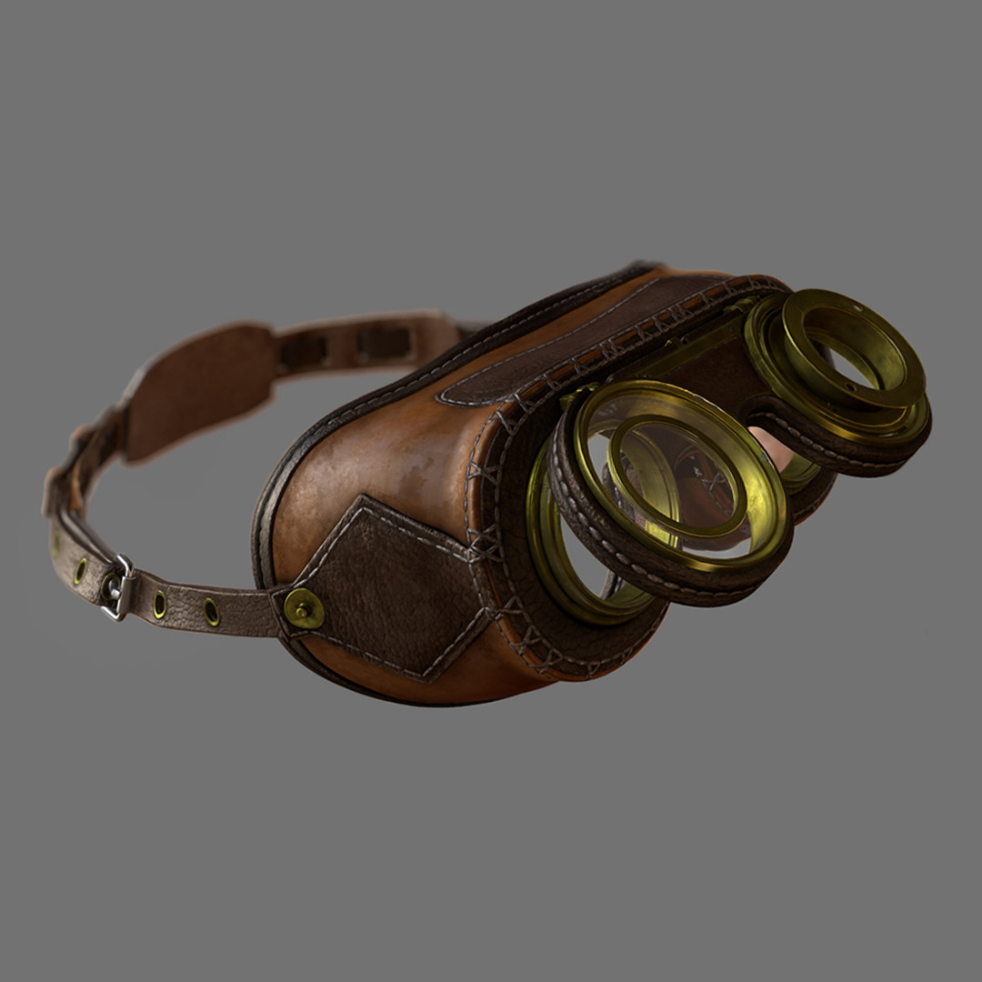 ArtStation - Steampunk Goggles