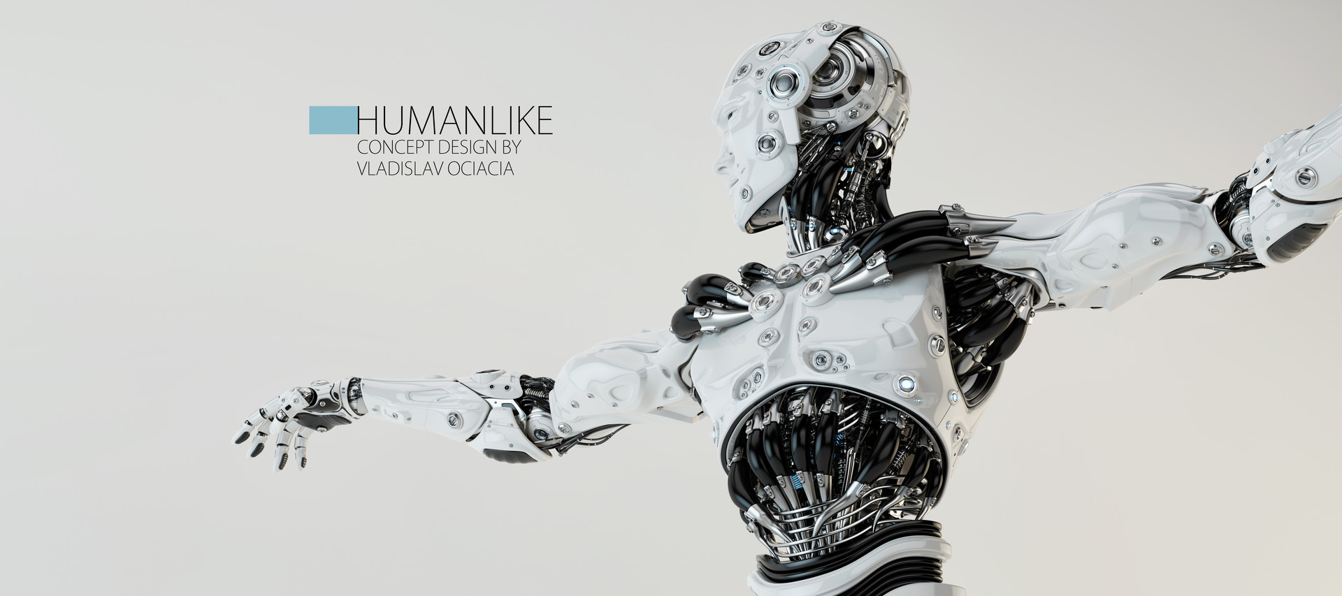 ArtStation - Republic of robots | Set V - Humanlike Robot
