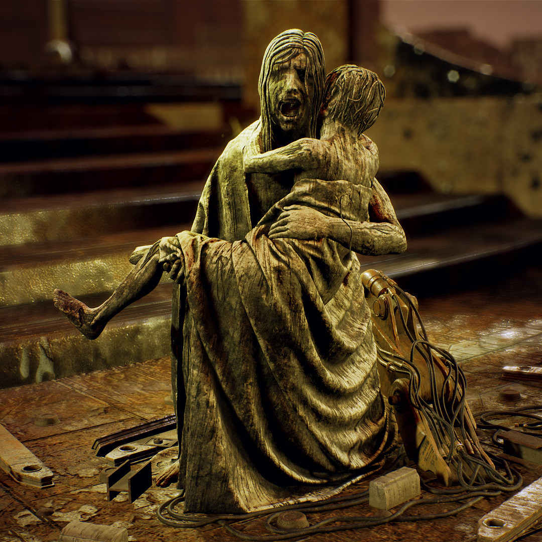 ArtStation - Monuments - Statue (Real-Time)