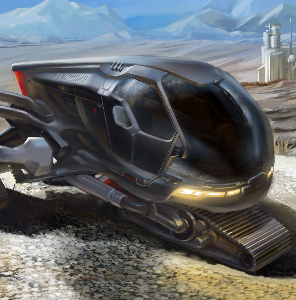 ArtStation - All-terrain Vehicle