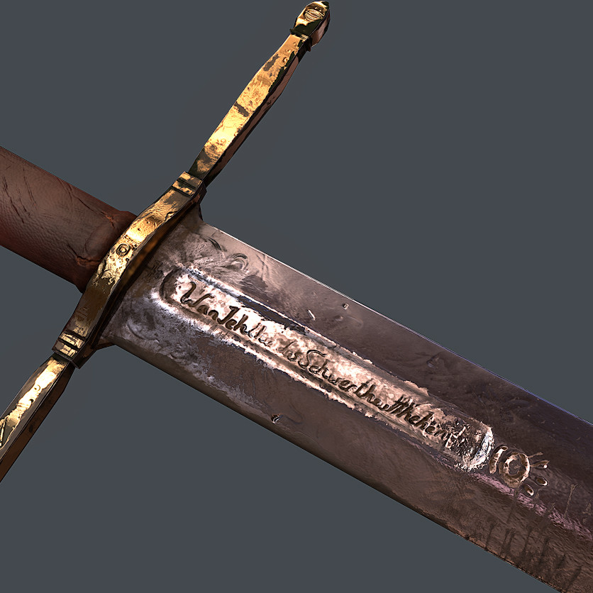 FitchIsHere - Eric J Fitch's 3D Art Portfolio - German Executioner Sword