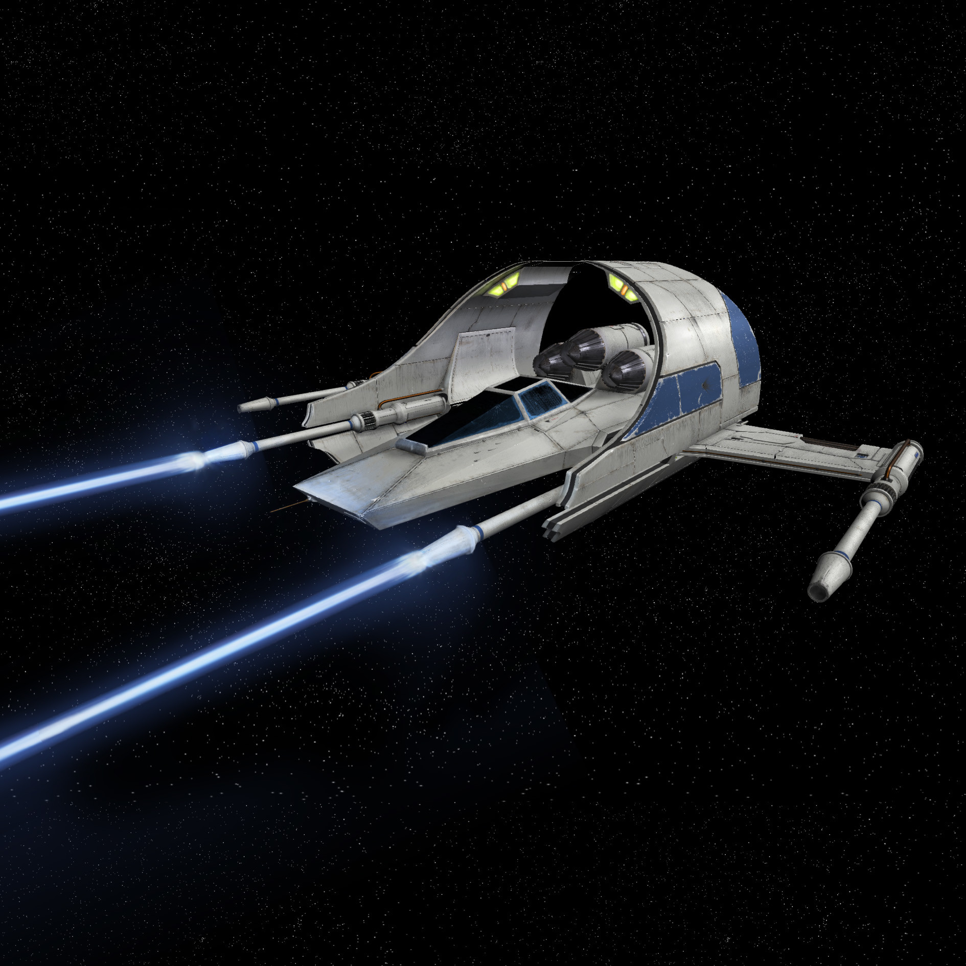 ArtStation - Sci-Fi starfighter