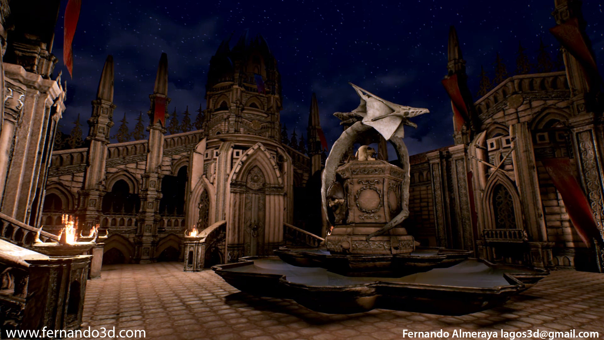 ArtStation - warlock Keep video