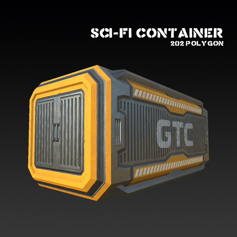 ArtStation - Sci-Fi Container