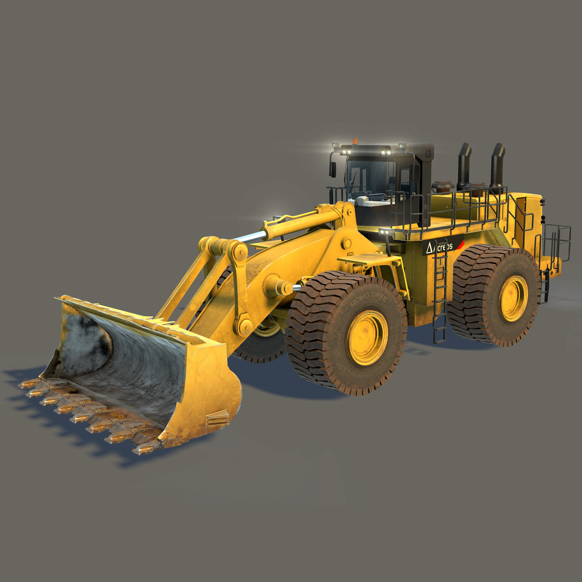 ArtStation - Acreos - Wheel Loader