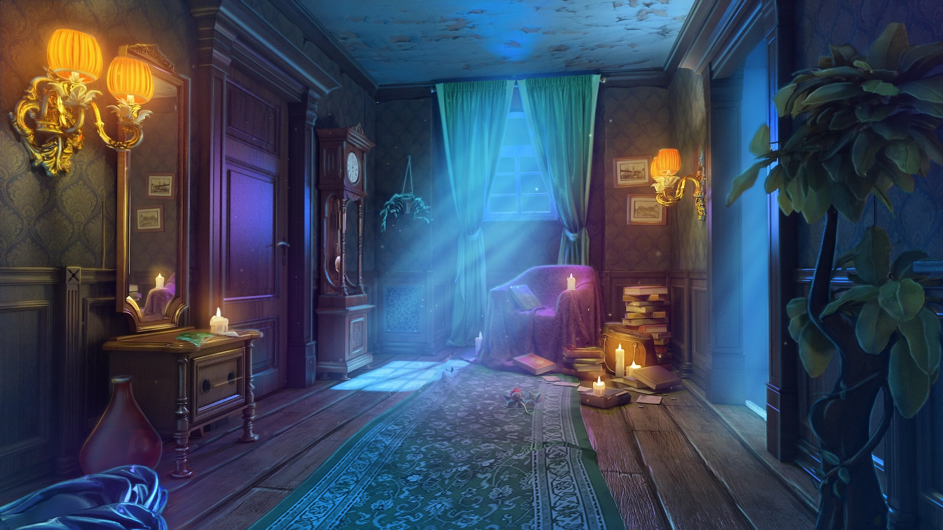 ArtStation - Corridor at the Manor