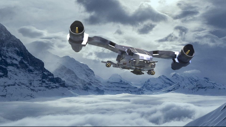 ArtStation - VTOL concept