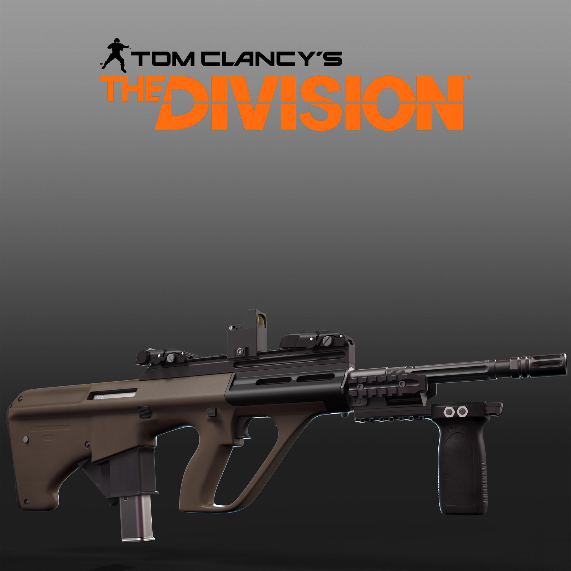 ArtStation - Tom Clancy's The Division - Steyr AUG A3P