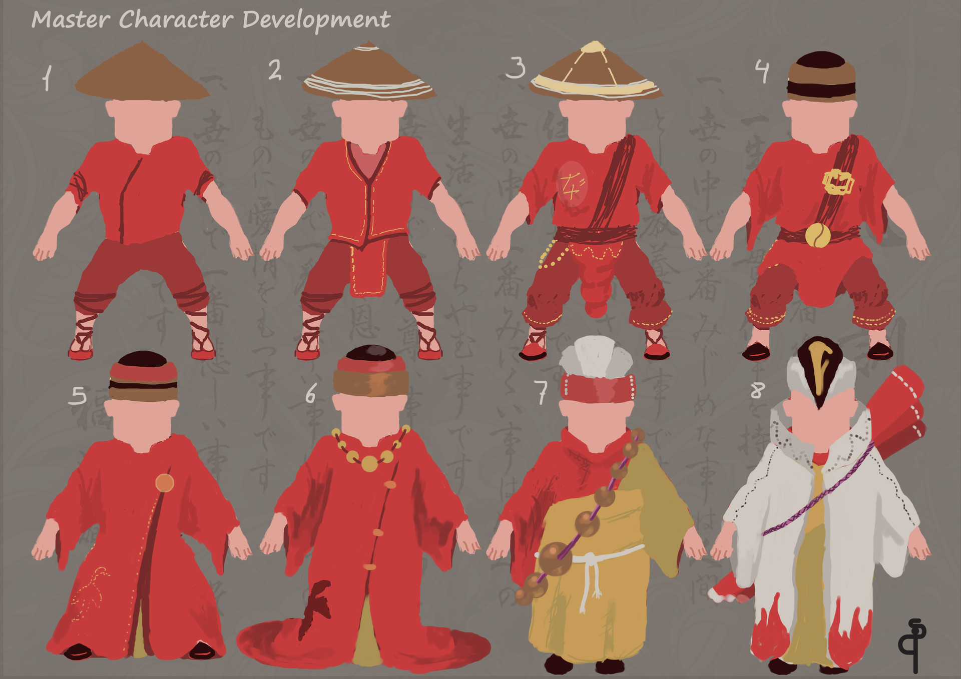 ArtStation - Chinese Master & Warriors