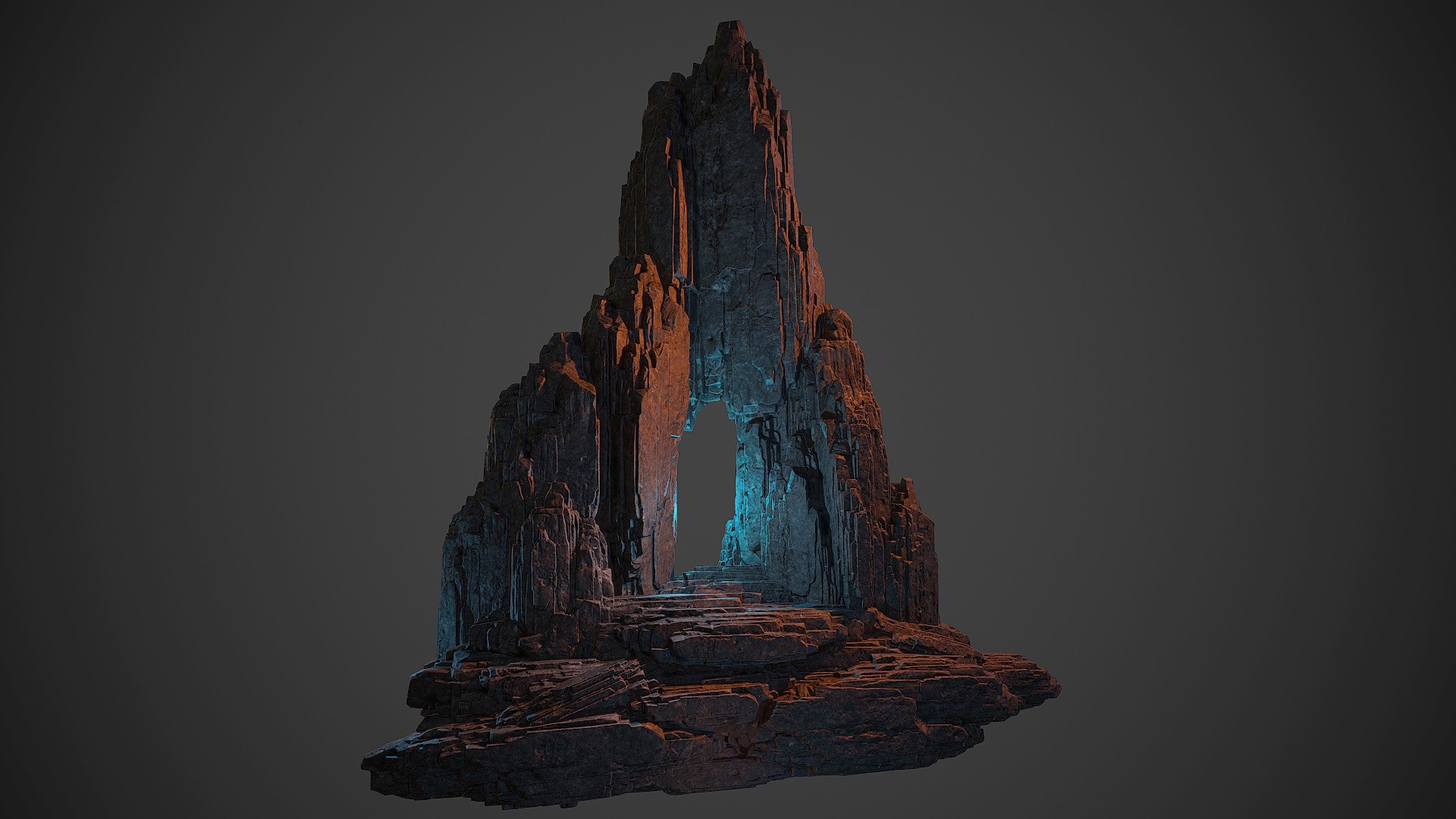 ArtStation - Jagged Rock