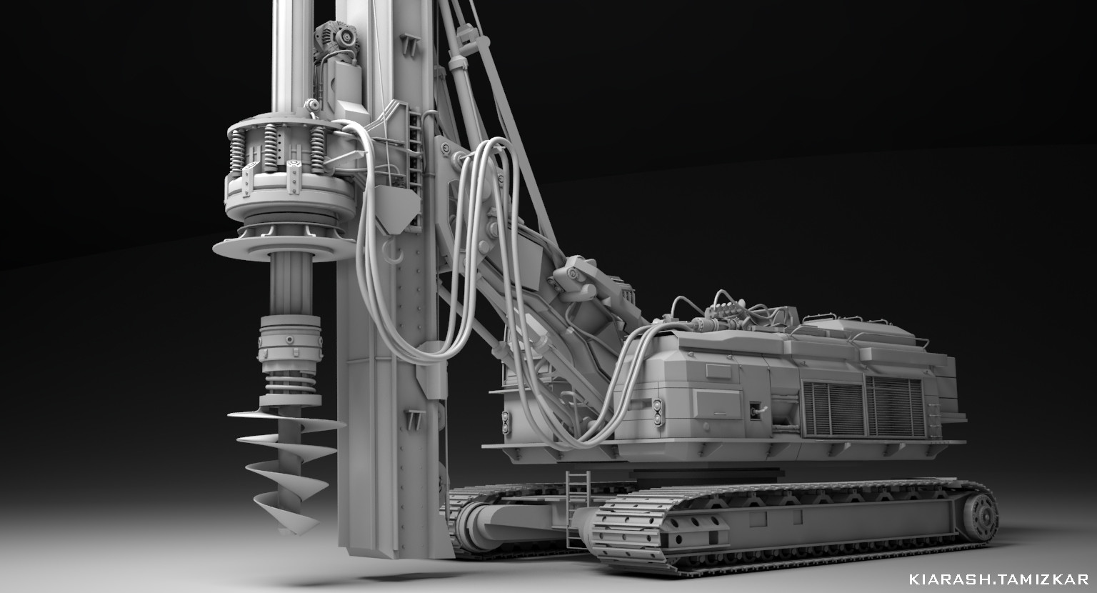 ArtStation - constructional machinery 3D MODELS