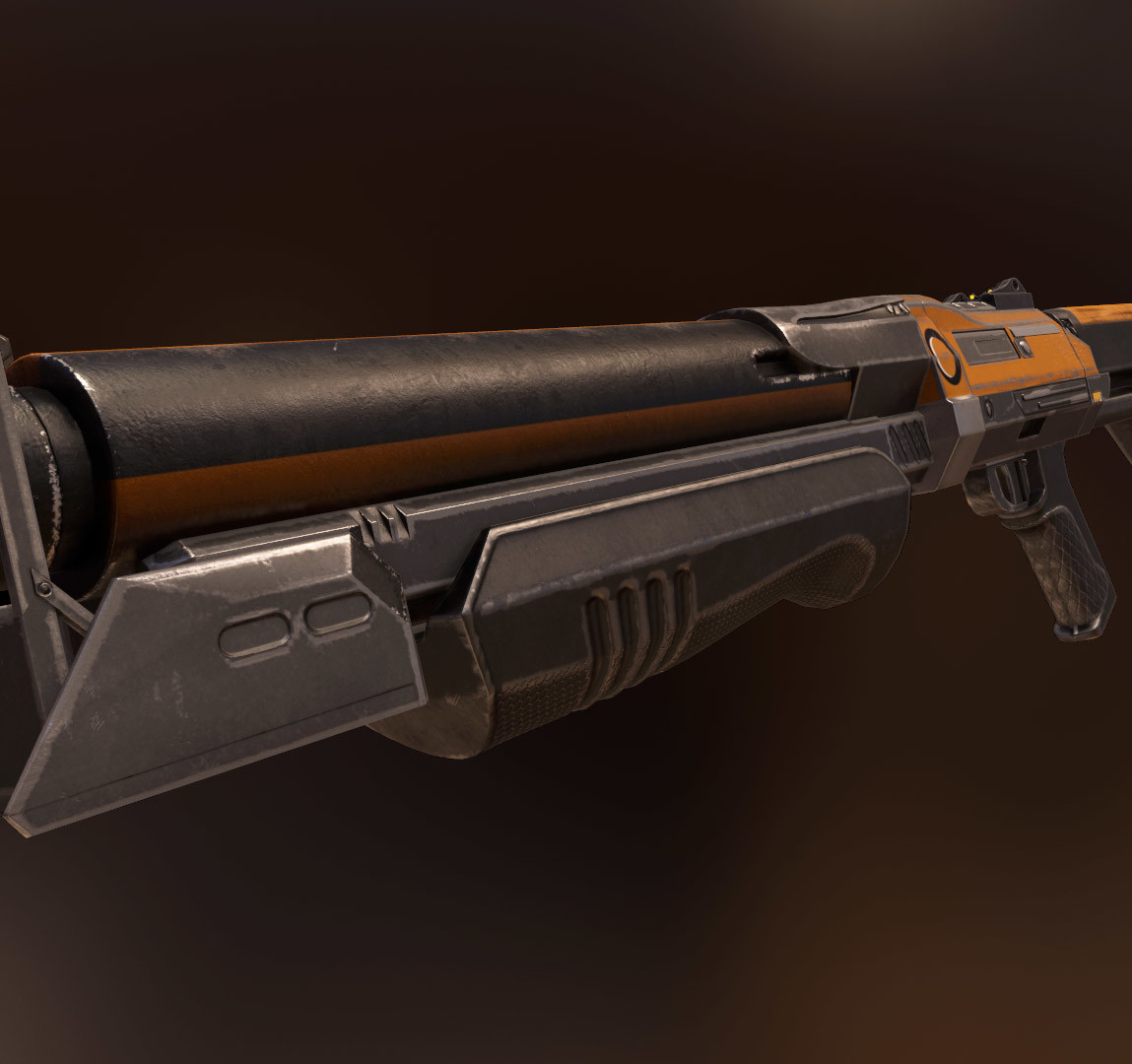 ArtStation - ShotGun - Orange