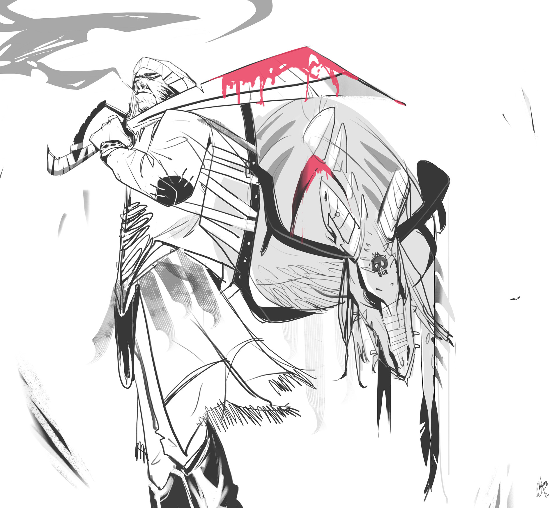 ArtStation - Mythical creatures hunter