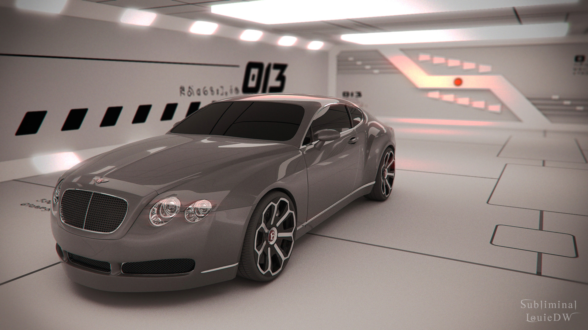 ArtStation - Bentley Continental GT