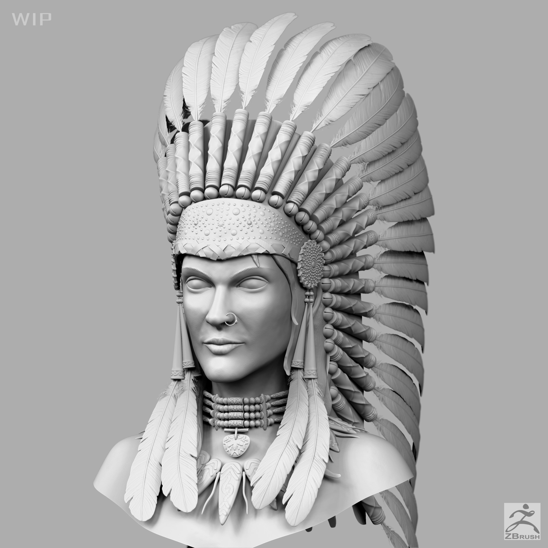 ArtStation - Red Indian