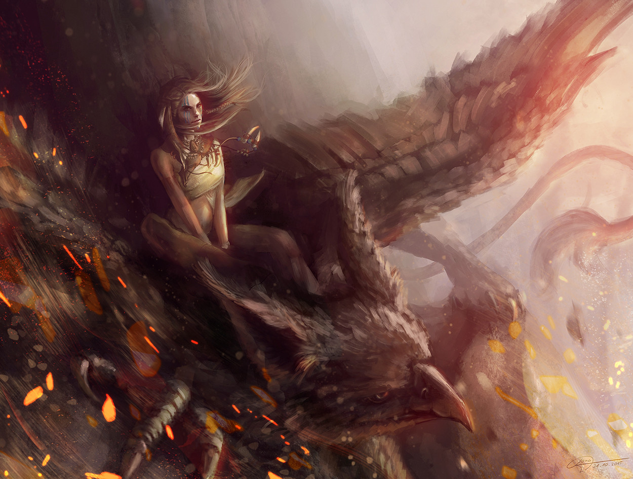 ArtStation - Griffin Rider