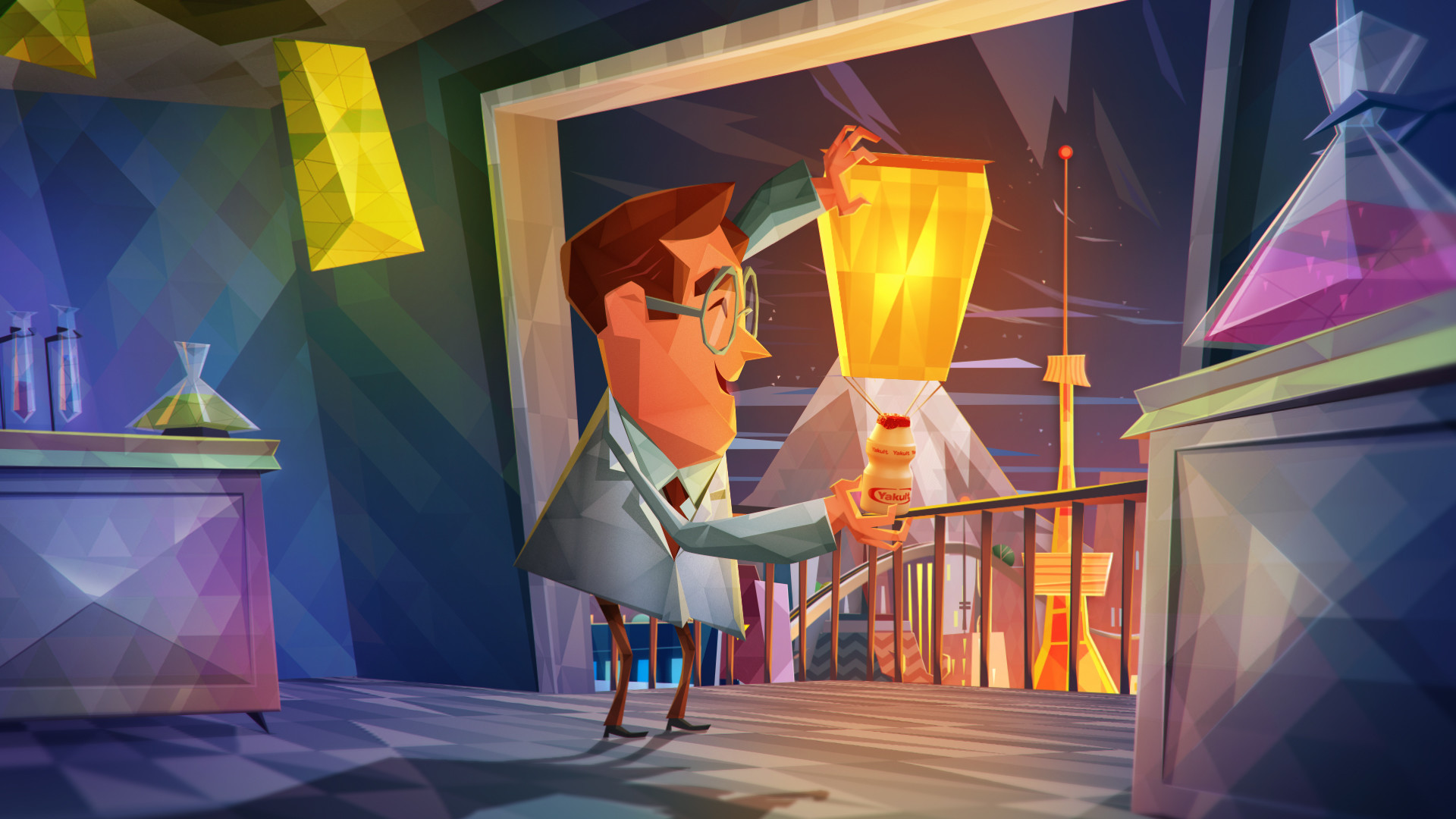 ArtStation - Character design for Yakult ad pitching - LOBO