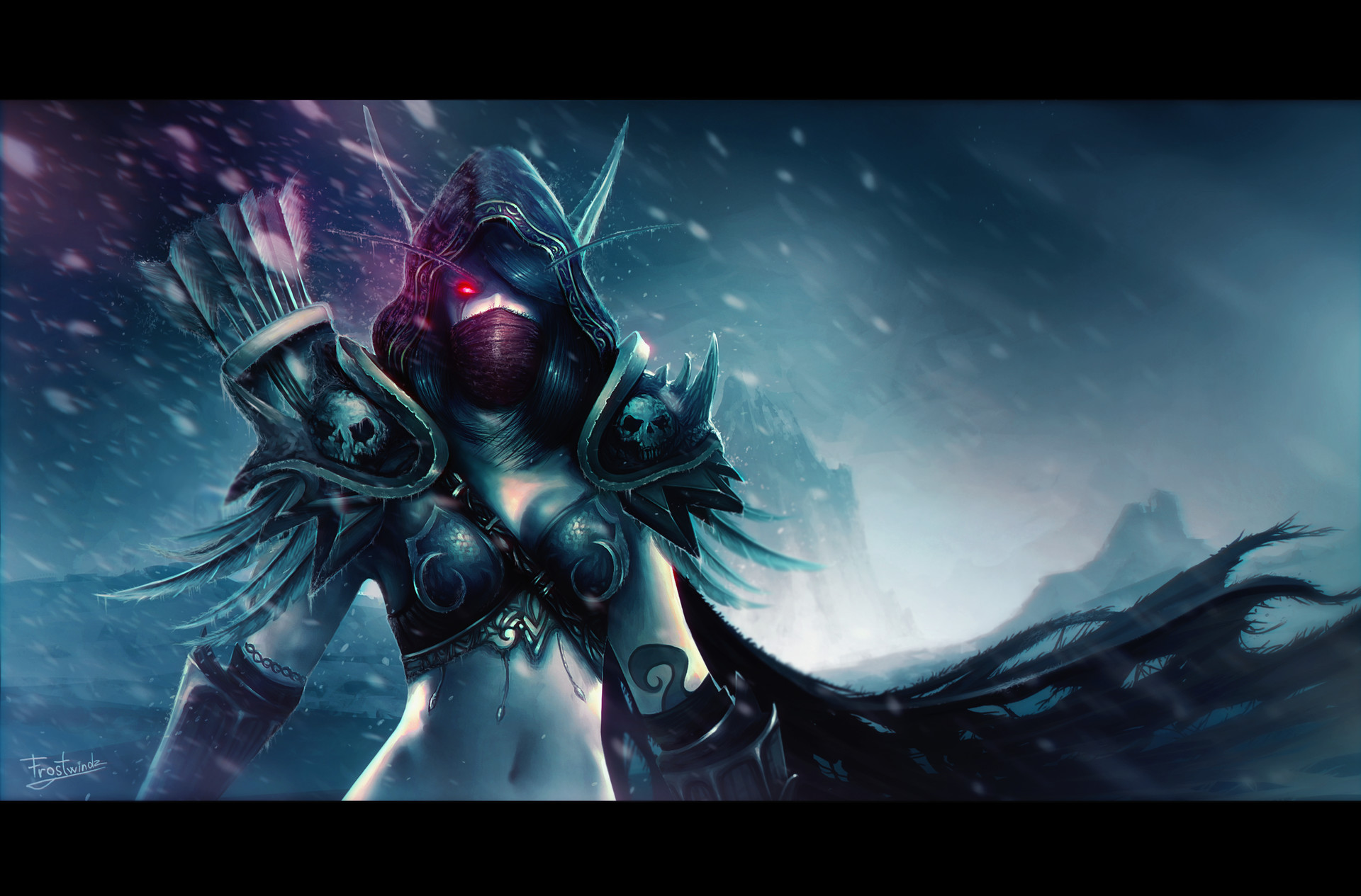 Artstation Sylvanas Windrunner Fan Art