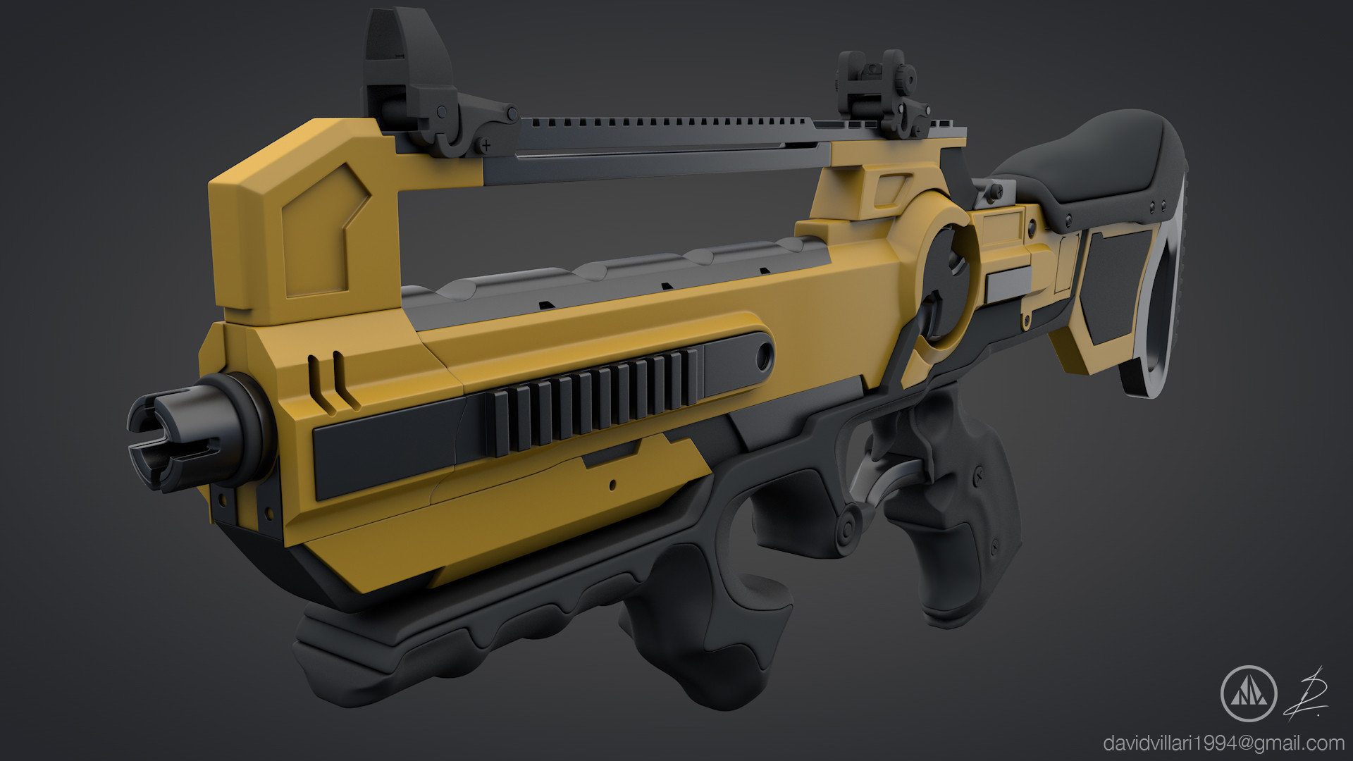 ArtStation - Combat Rifle