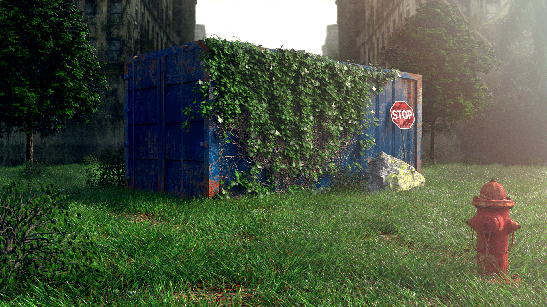 ArtStation - Outdoor Render