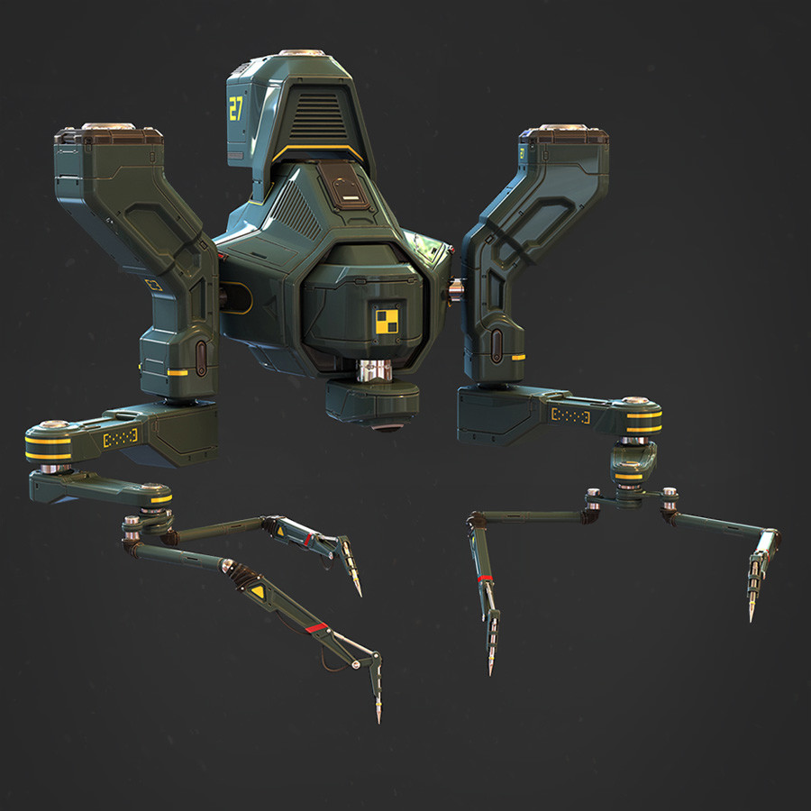 ArtStation - DOOM Surgery Bot