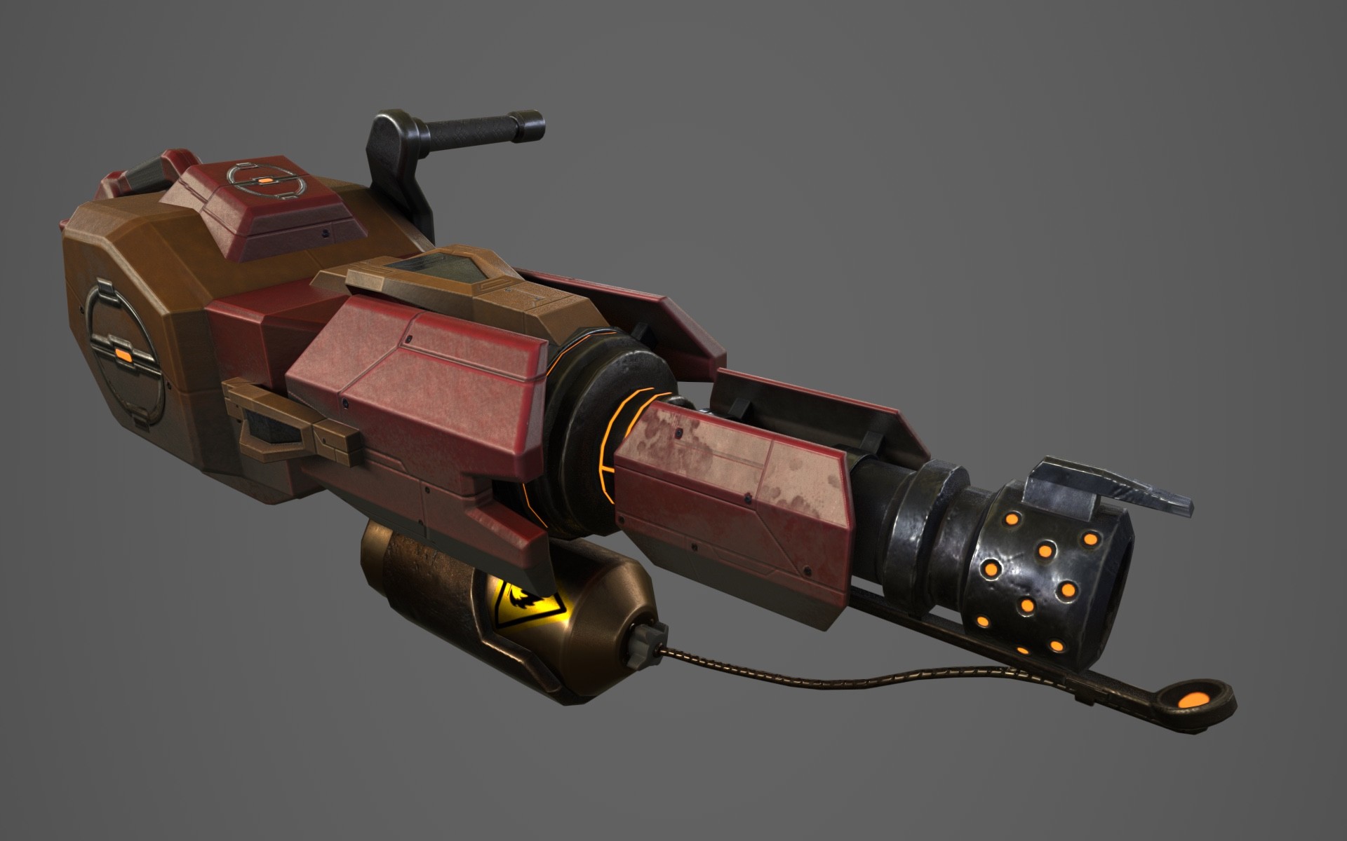 ArtStation - Heavy Flamethrower