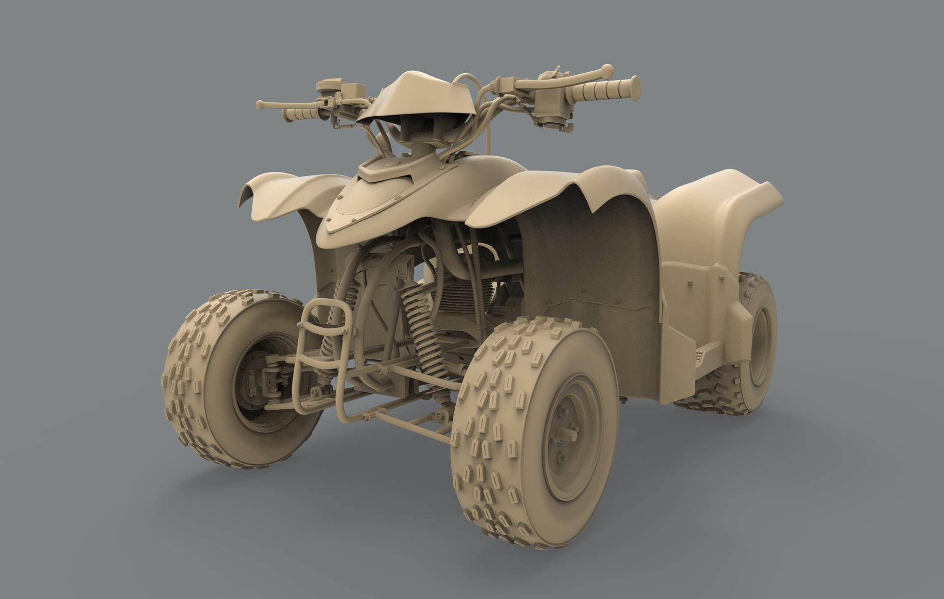 ArtStation - ATV Bike