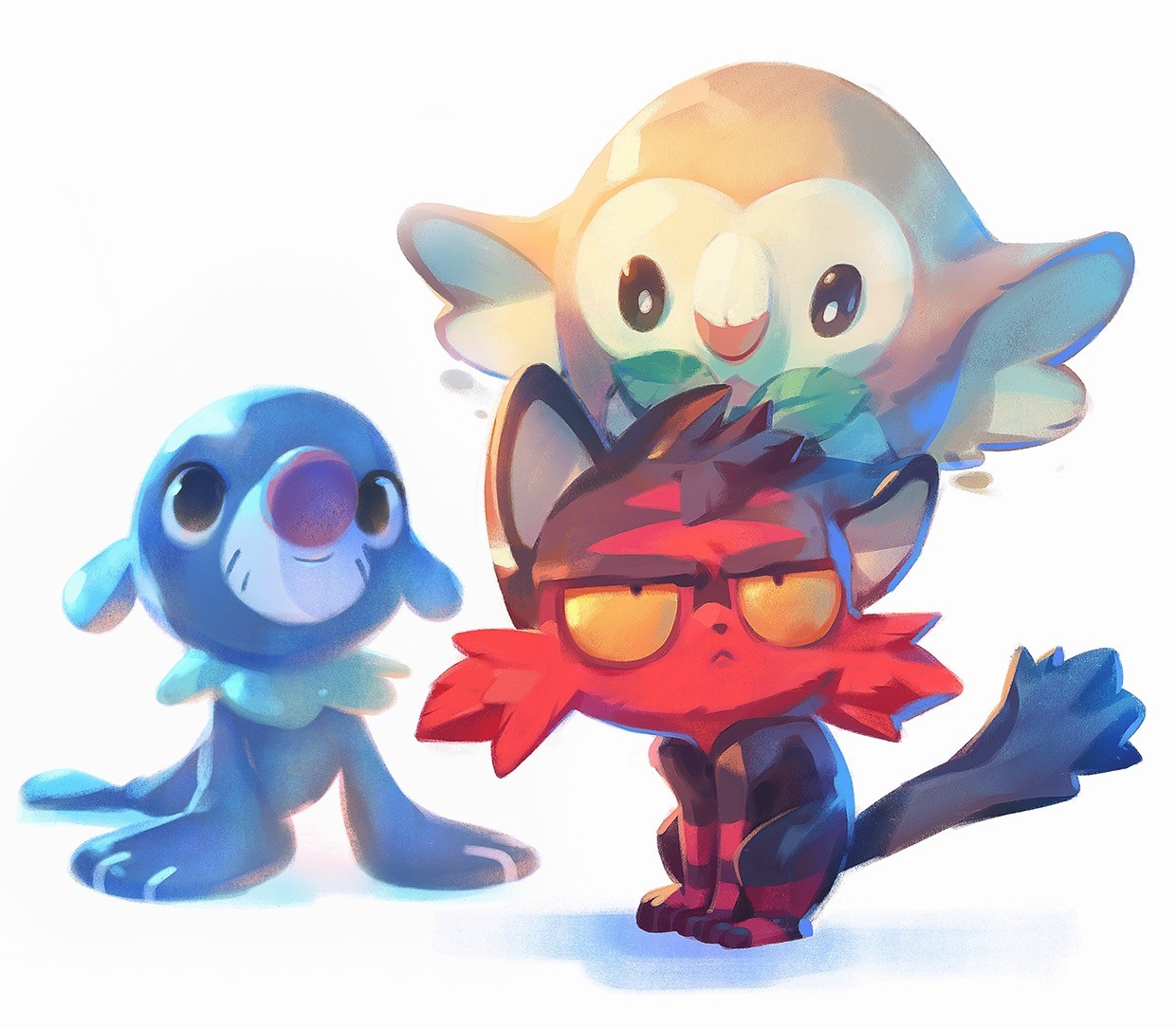 ArtStation - Pokemon Sun and Moon Fanart!