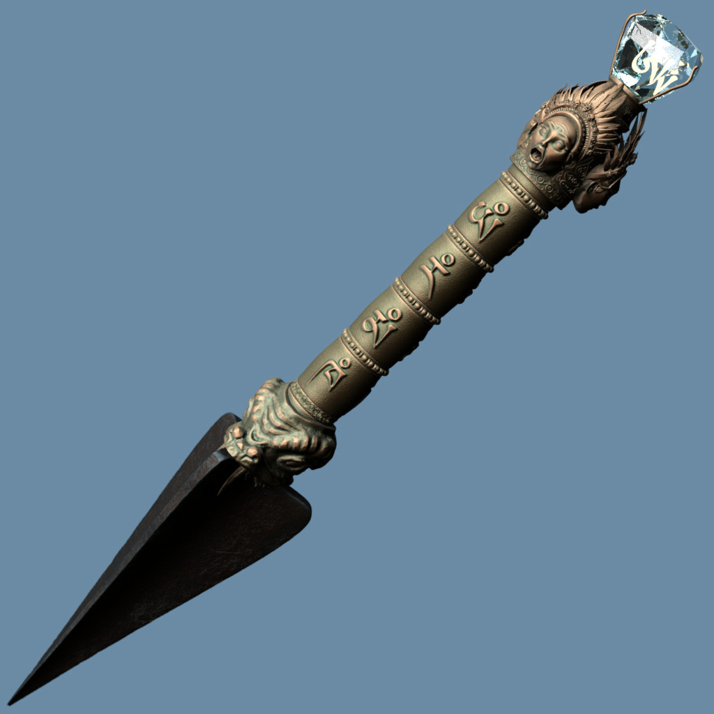 ArtStation - Phurba Dagger