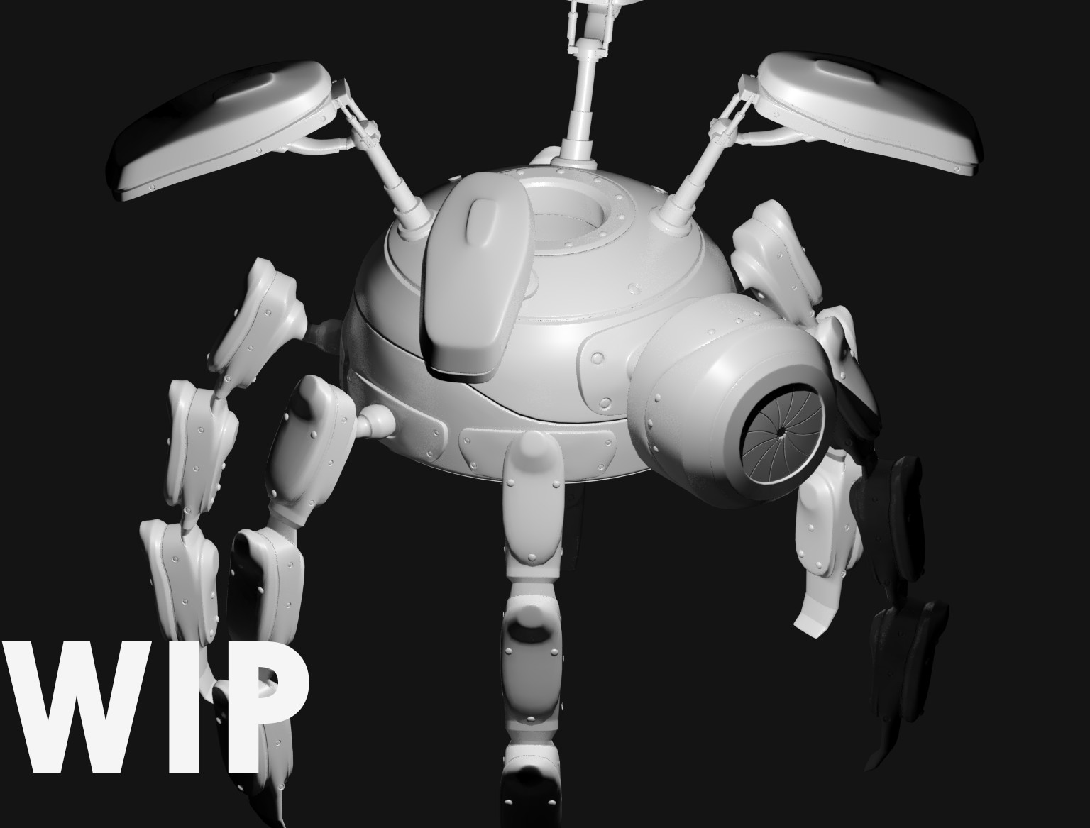 ArtStation - Hoverbot