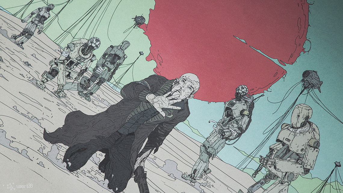 ArtStation - AUTÓMATA Film Poster