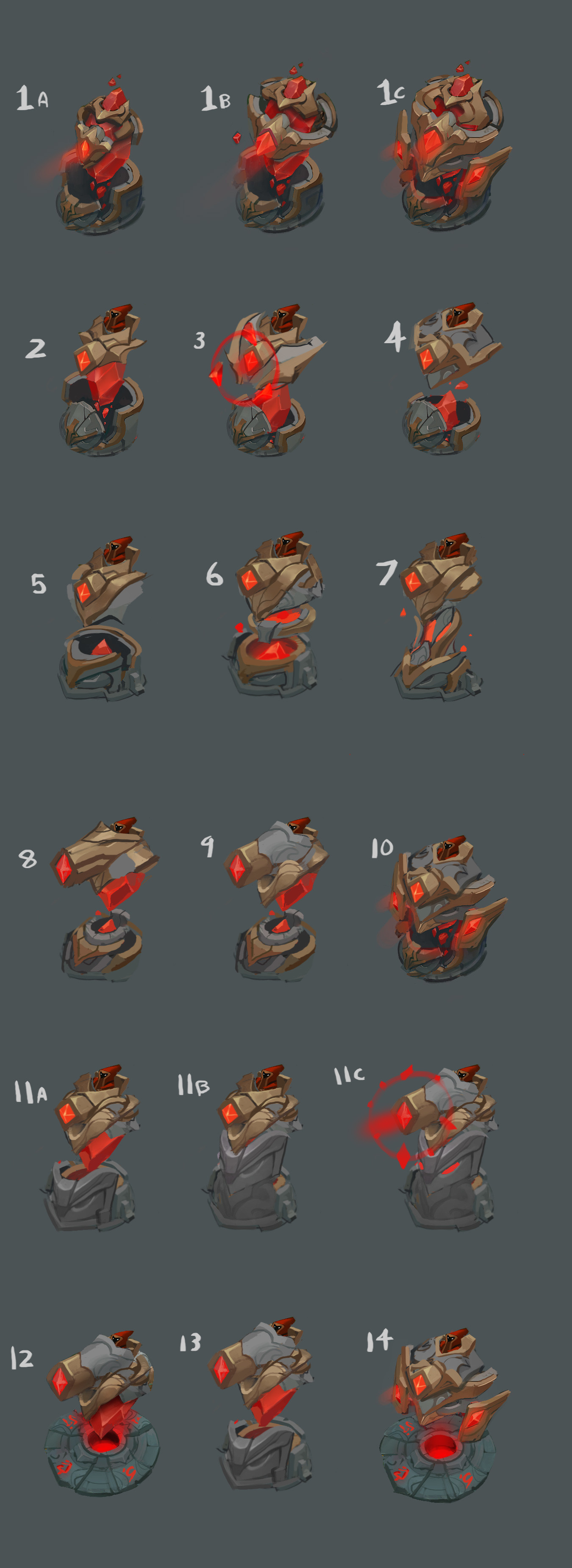 ArtStation - League of Legends Nexus Siege Tower exploration