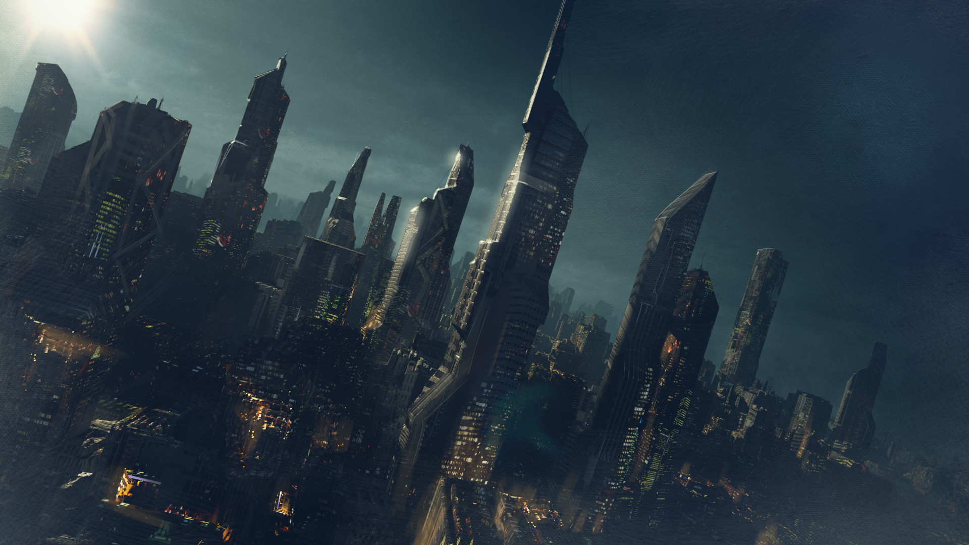 ArtStation - Future cityscape