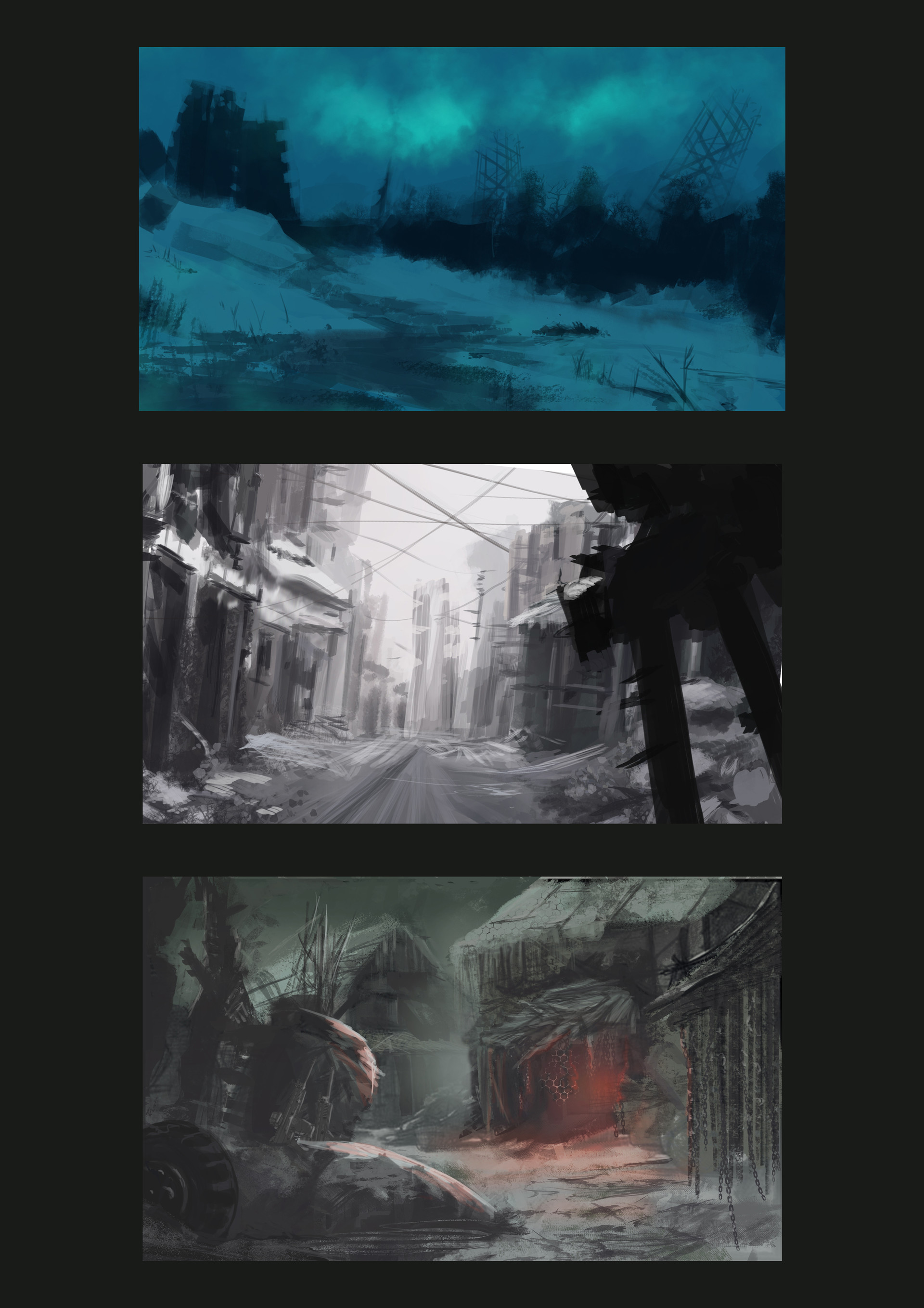 ArtStation - WINTERTIDE - Environments