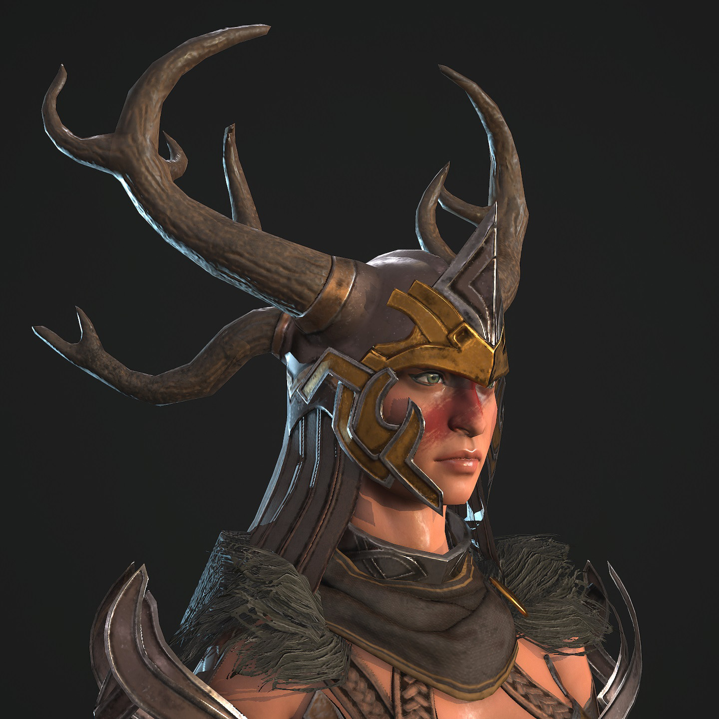 ArtStation - Norn Stag Armor