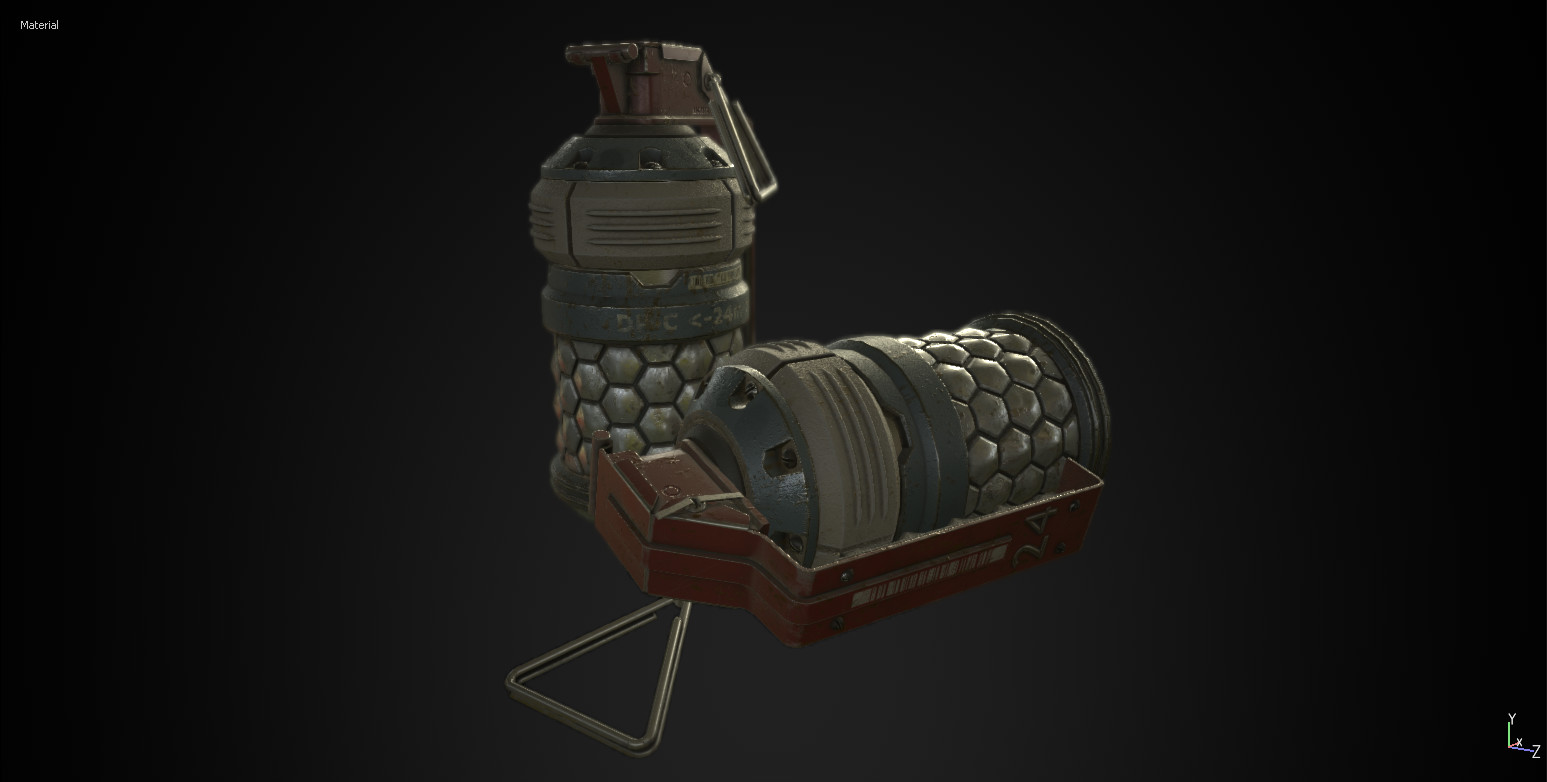 ArtStation - Sci-fi granade