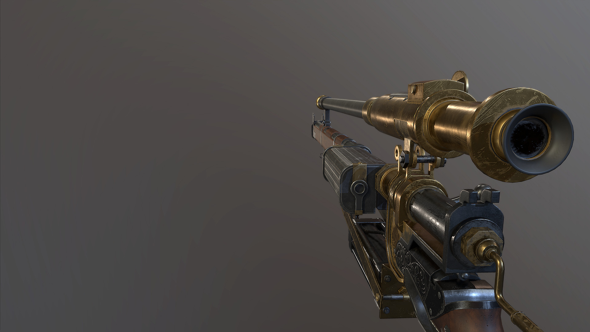 ArtStation - The Order 1886 Pneumatic Rifle Fanart