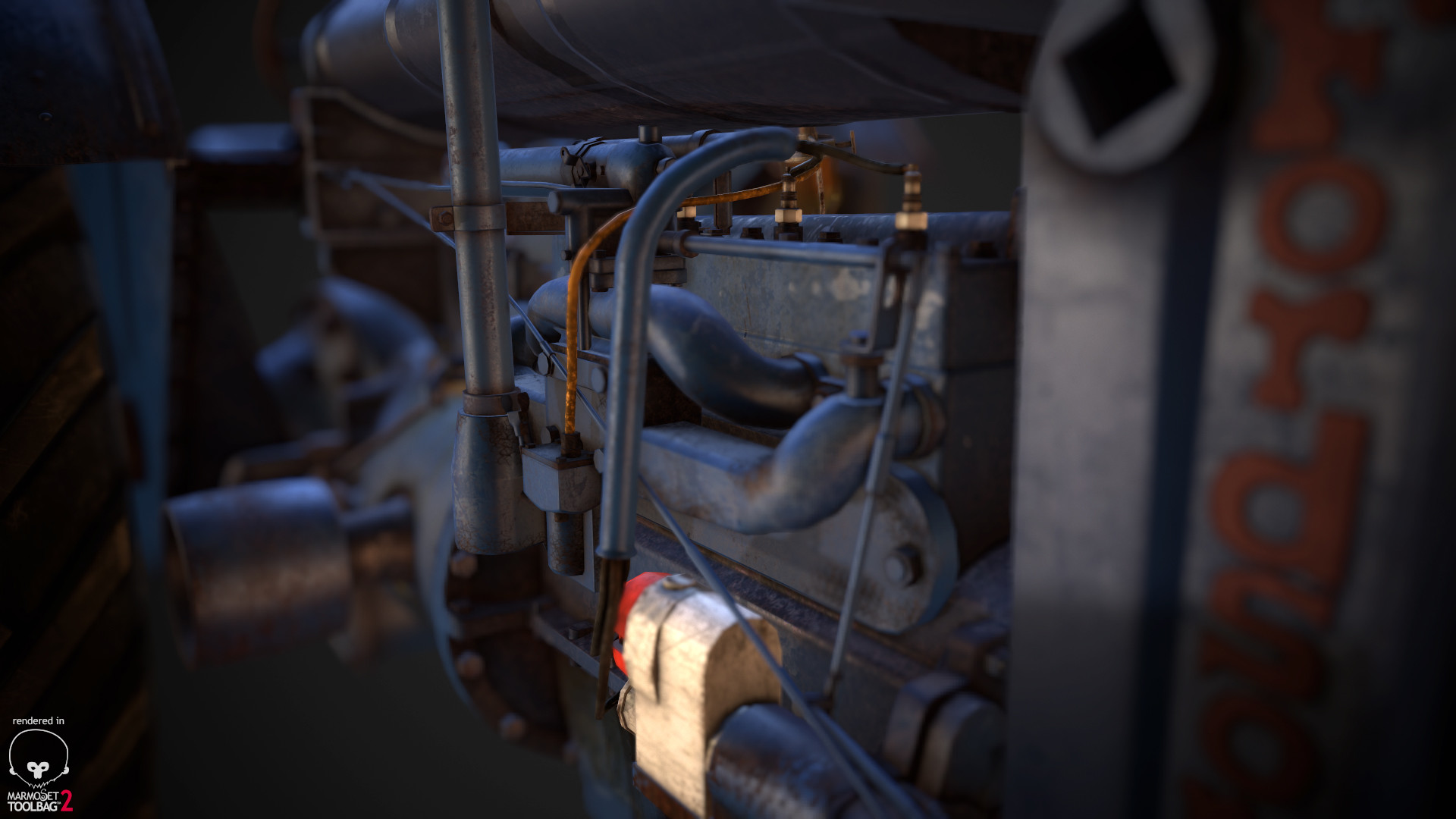 ArtStation - Fordson E27N