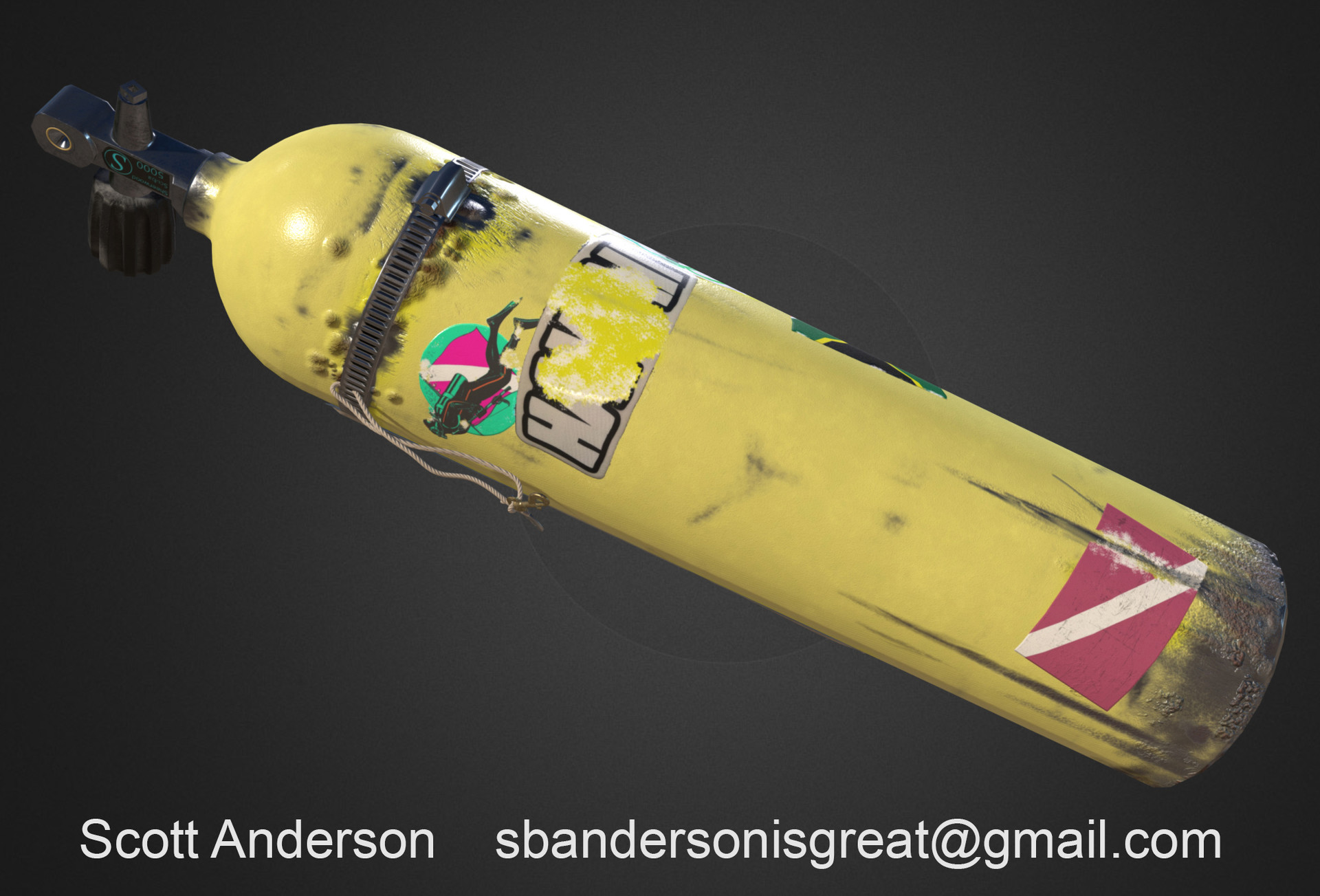 ArtStation - Scuba Tank
