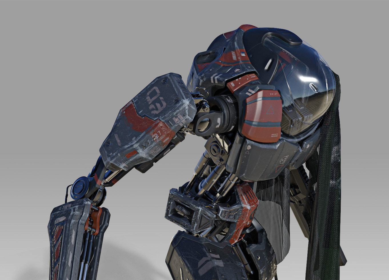 ArtStation - Panda Battle Mech