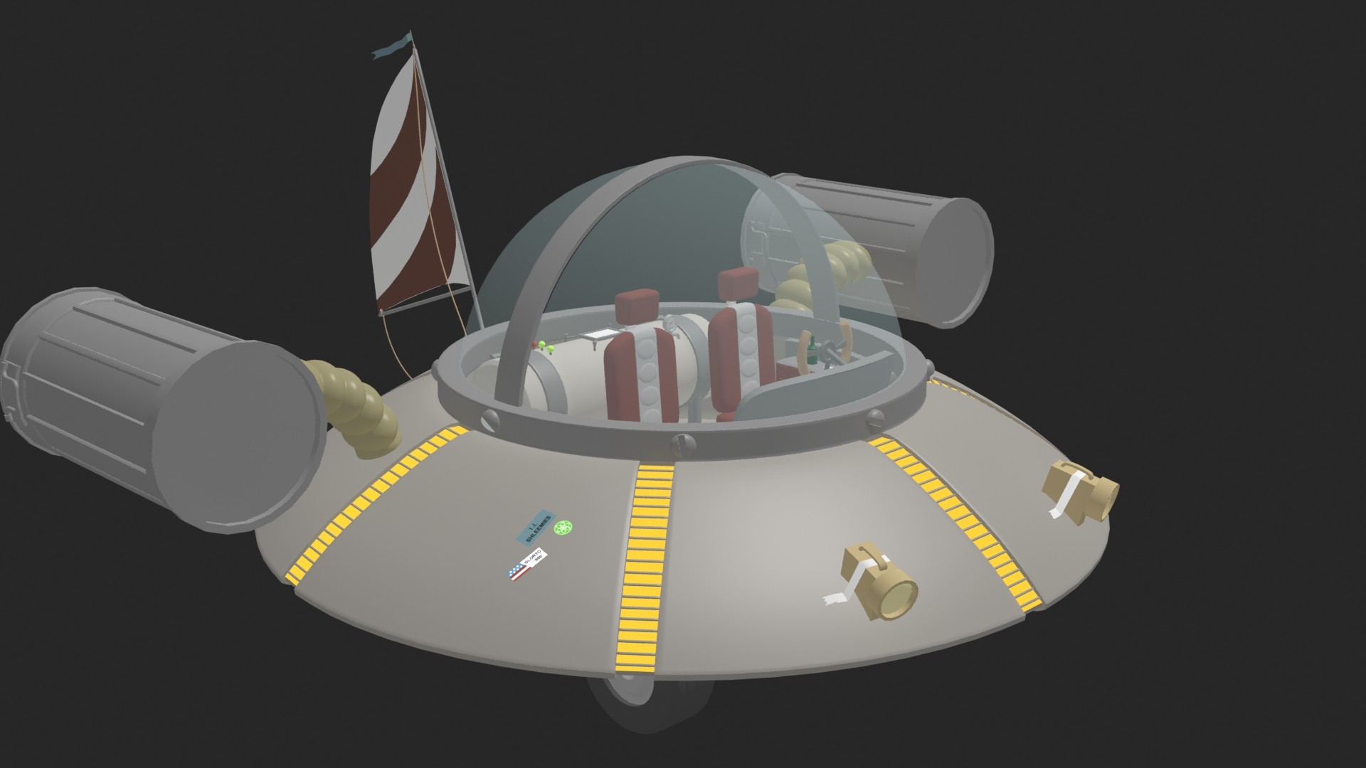 ArtStation - Ricks Ship, Andrew Moore