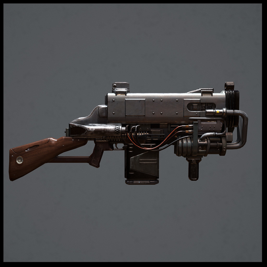 ArtStation - Heavy Blaster