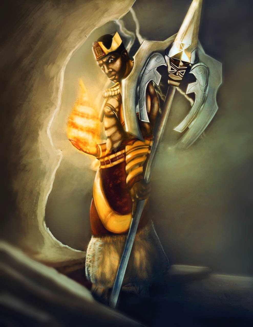 ArtStation - Shango Concept Final Digitalización