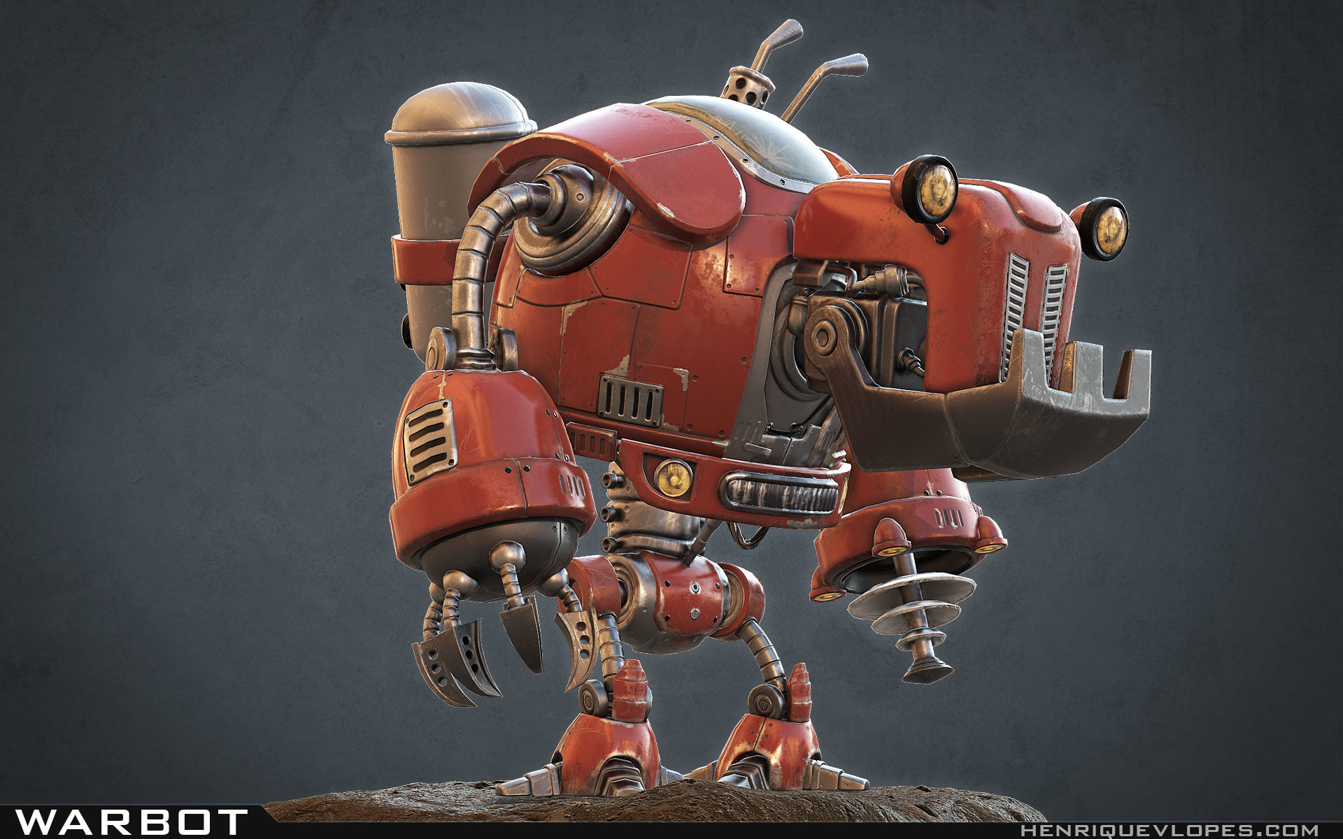 ArtStation - Warbot