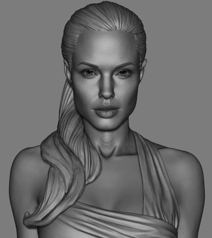 ArtStation - Angelina Jolie Updated..