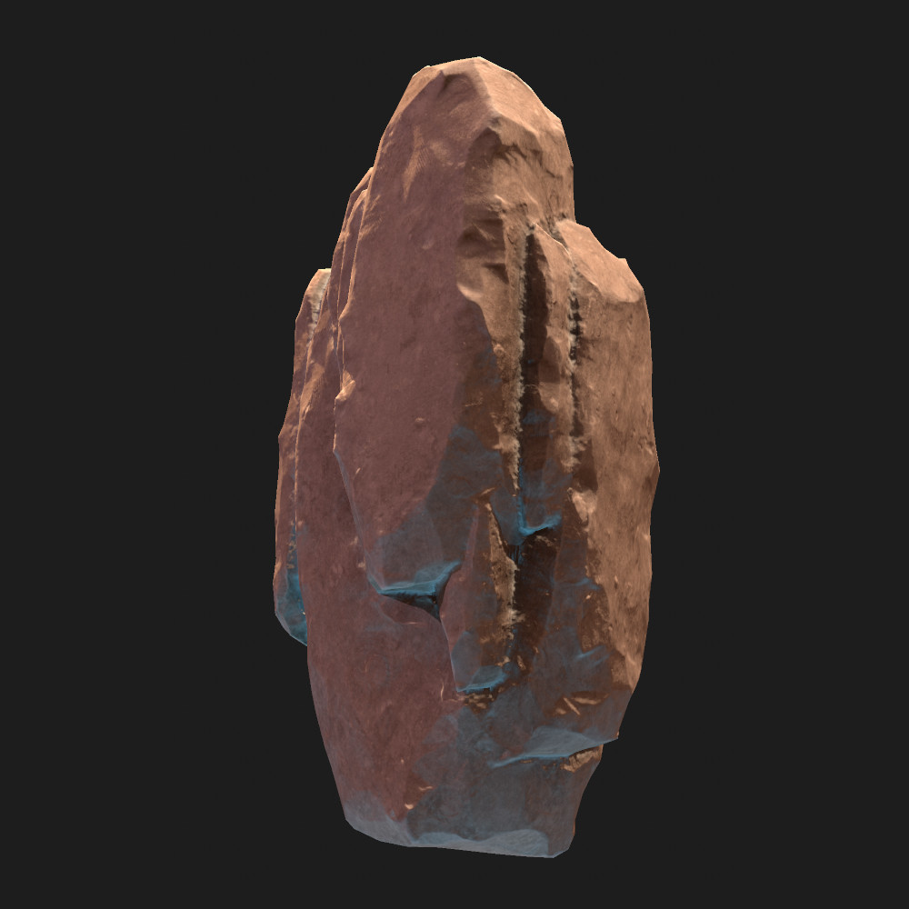 ArtStation - Desert Rocks Practice, Austin Chalk