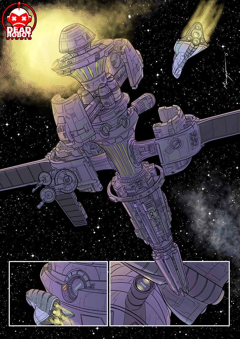 ArtStation - Antares Full comic work